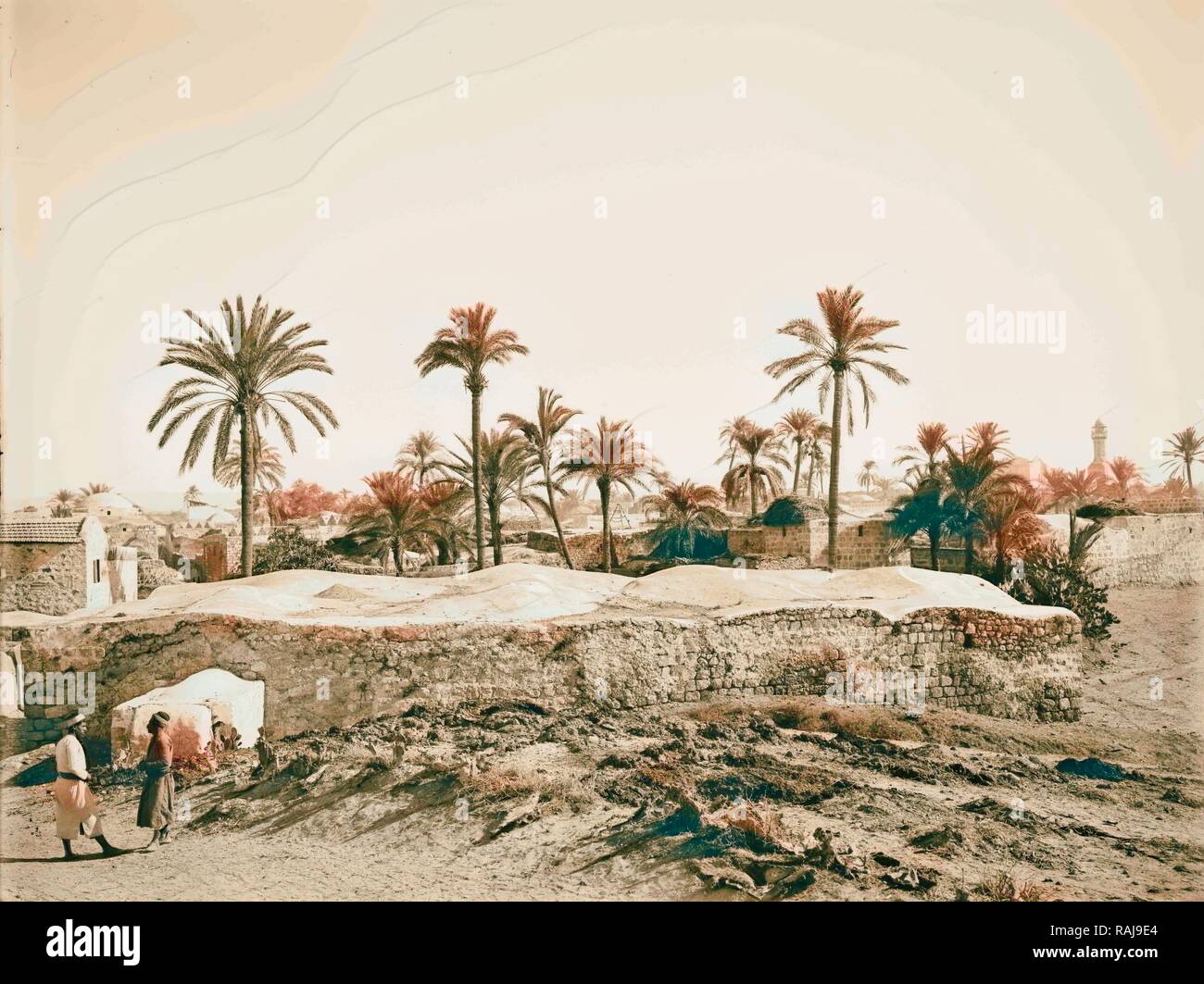 Jaffa (Joppa) and environs. Lydda (Lod), reputed home of St. George and ...