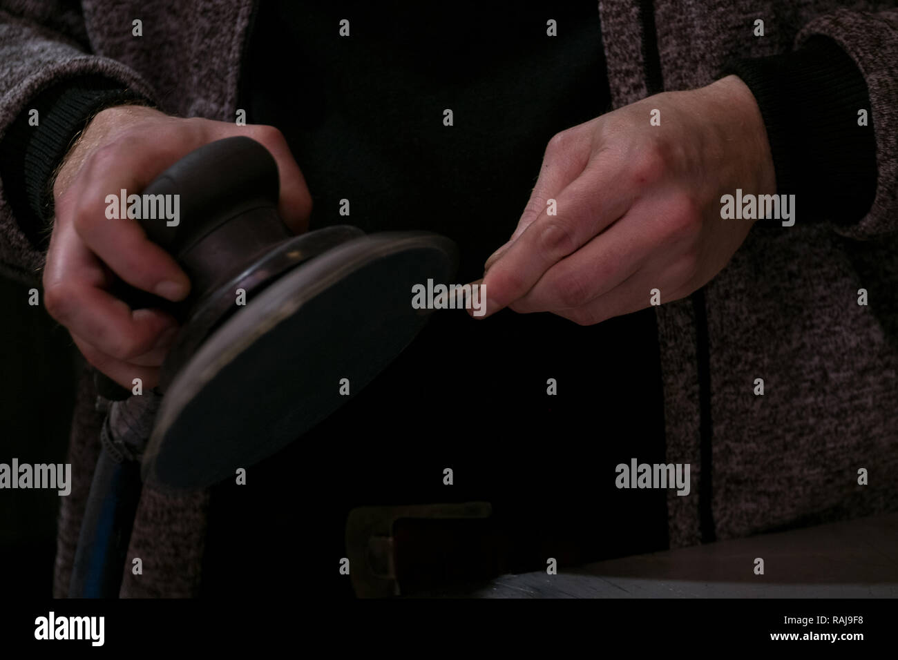 Mans hand holding engineering hi-res stock photography and images - Alamy