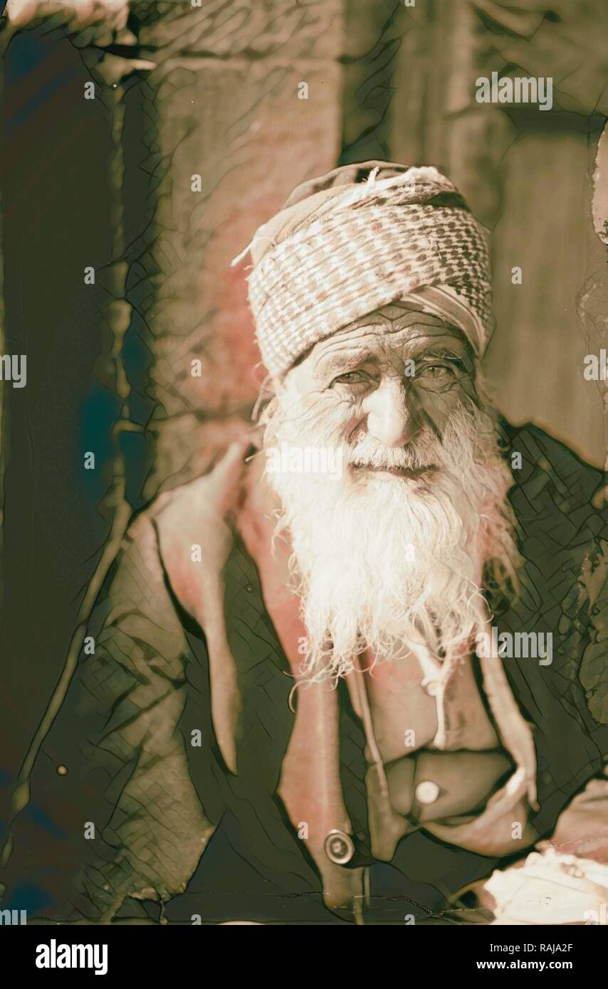 Arab Jew from Yemen. 1898. Reimagined by Gibon. Classic art with a ...