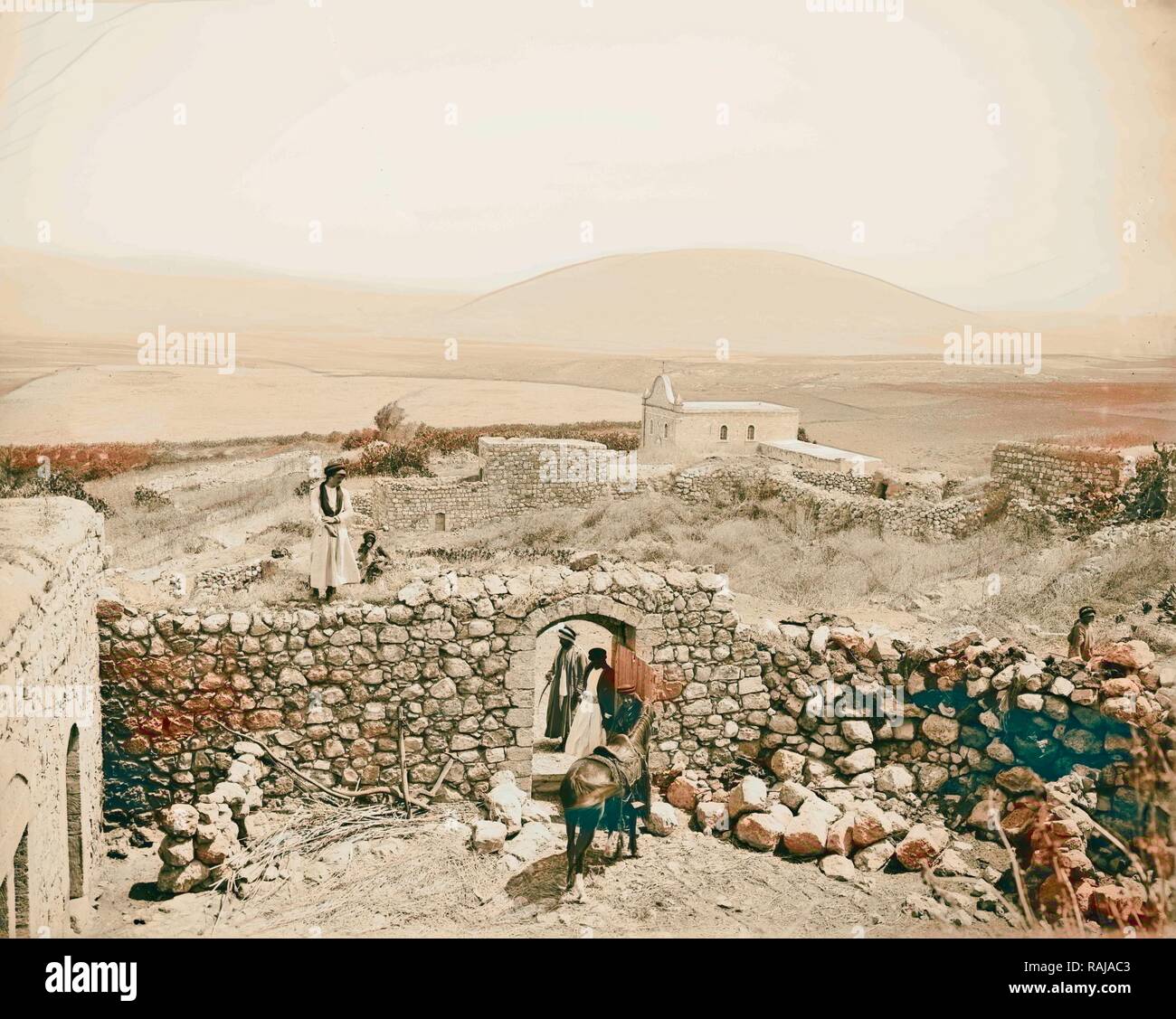 Nain. 1898, Israel, Nein. Reimagined by Gibon. Classic art with a ...