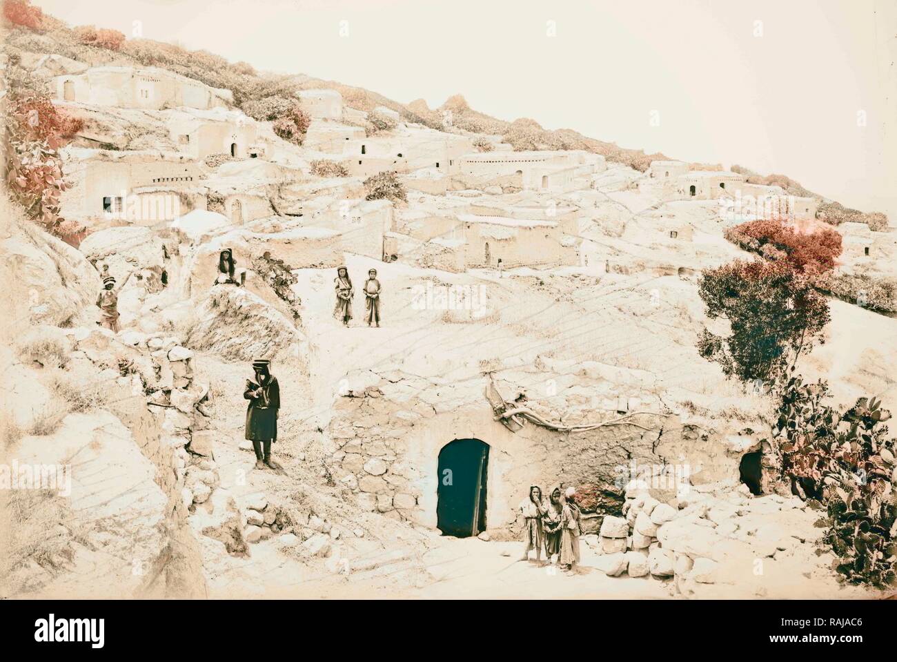 Endor. 1898, Israel, Ein-dor, Ein-Dor. Reimagined by Gibon. Classic art ...