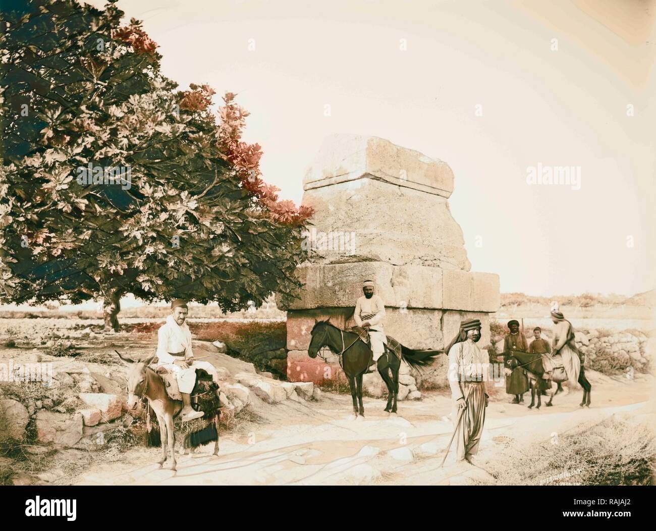 Beirut, etc. Tyre (Sur) American Colony, Jerusalem. 1898, Lebanon, Tyre ...