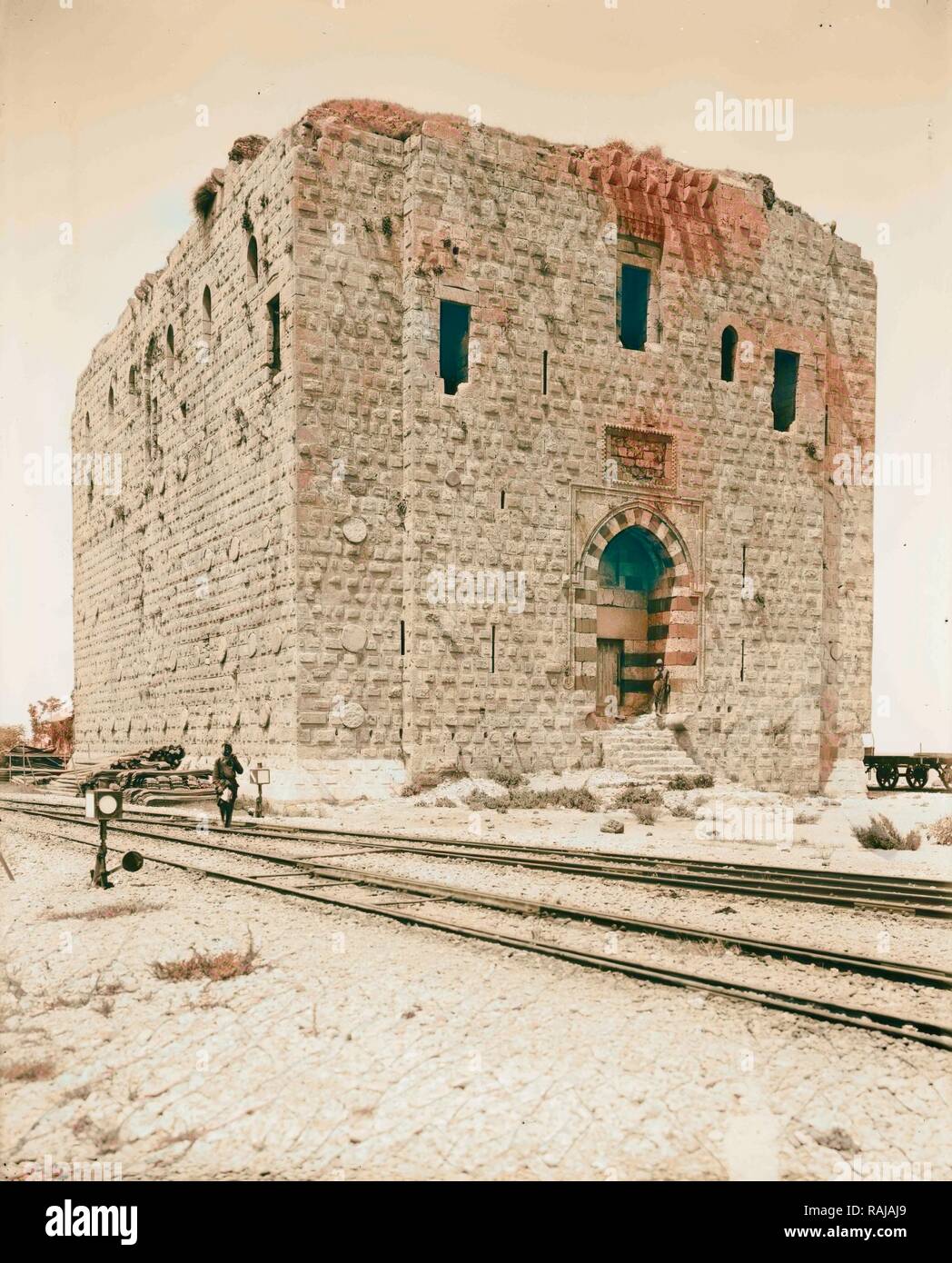 Tower of Lions, Tripoli. 1898, Lebanon, Tripoli, Tyre. Reimagined by ...