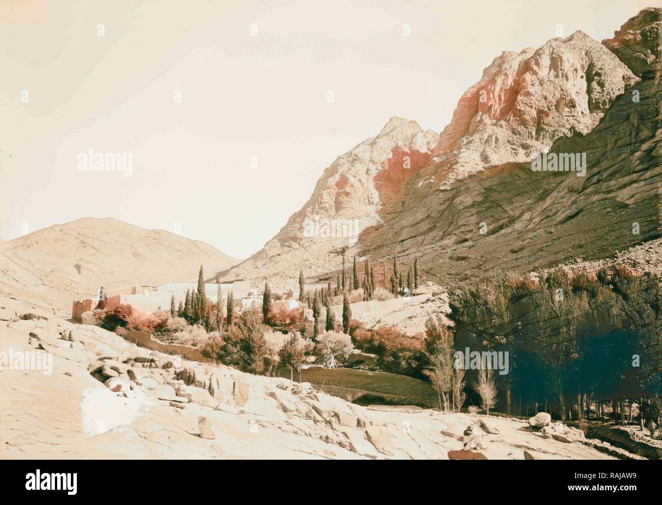 Monastery of St. Catherine. American Colony, Jerusalem. 1898, Egypt ...
