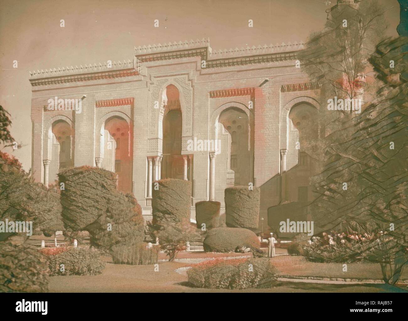 Mosque, Egypt?. 1898, Egypt. Reimagined by Gibon. Classic art with a ...