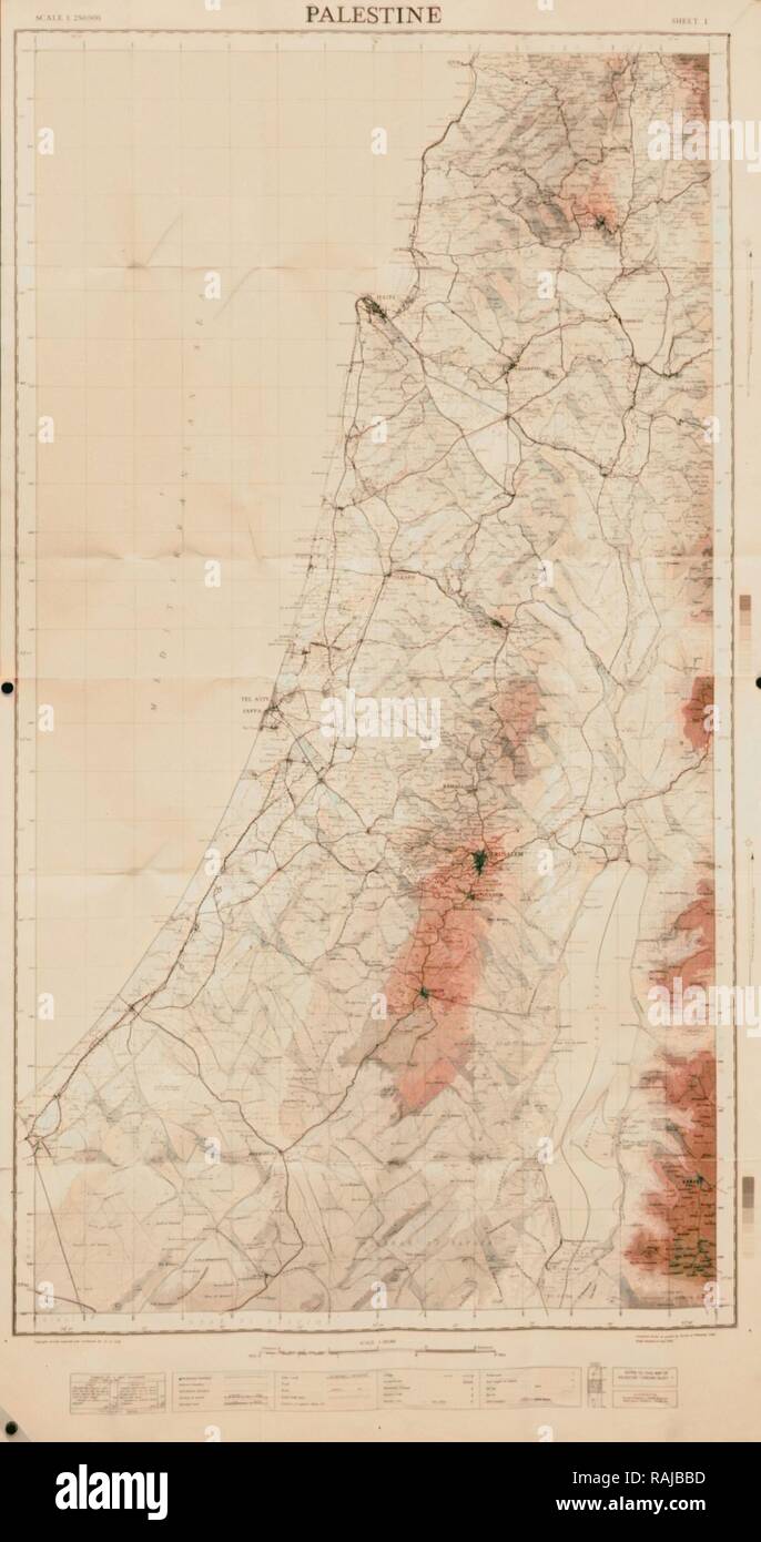 Palestine Map 1900 Fact Sheet: Israel And Palestine Conflict (Updated
