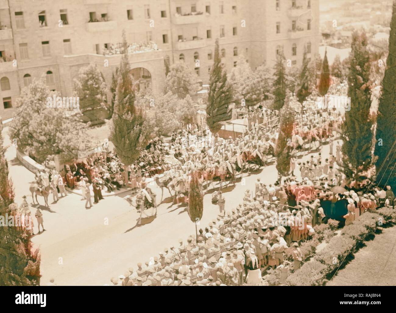 King George VI, birthday parade & presentations, June 14, 1945 ...