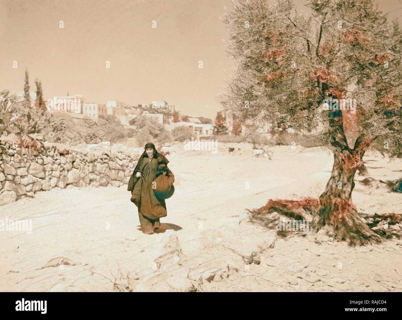 Ruth story. 'Ruth' story. 'Ruth' carrying off wheat measured by 'Boaz ...