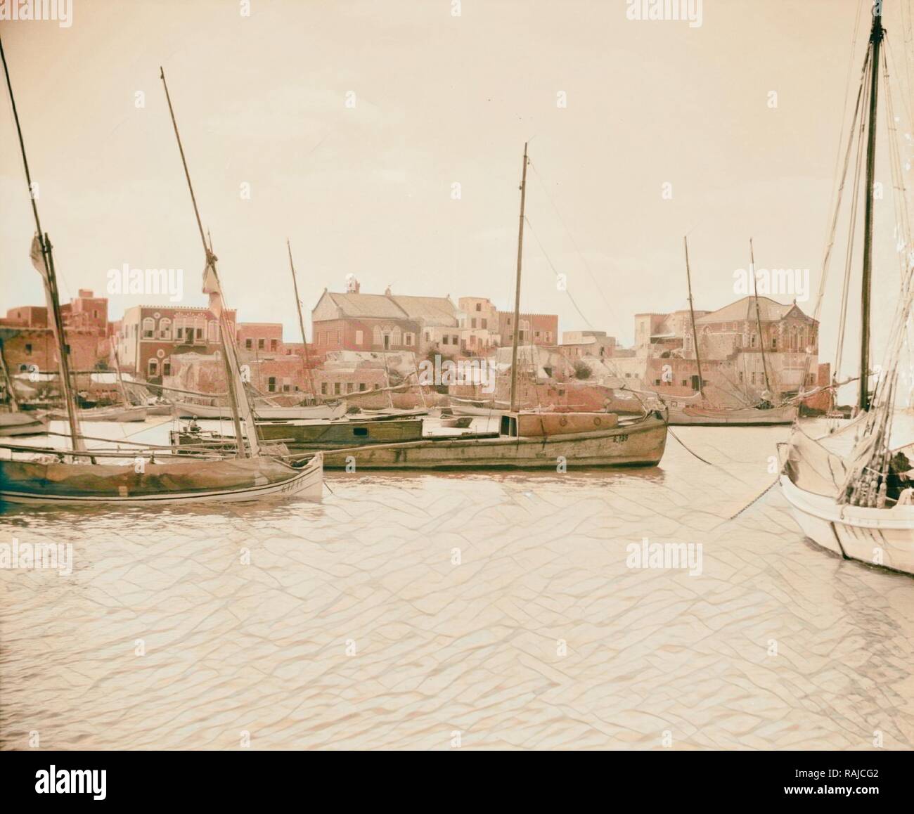 Tripoli. 1925, Lebanon, Tripoli. Reimagined by Gibon. Classic art with ...