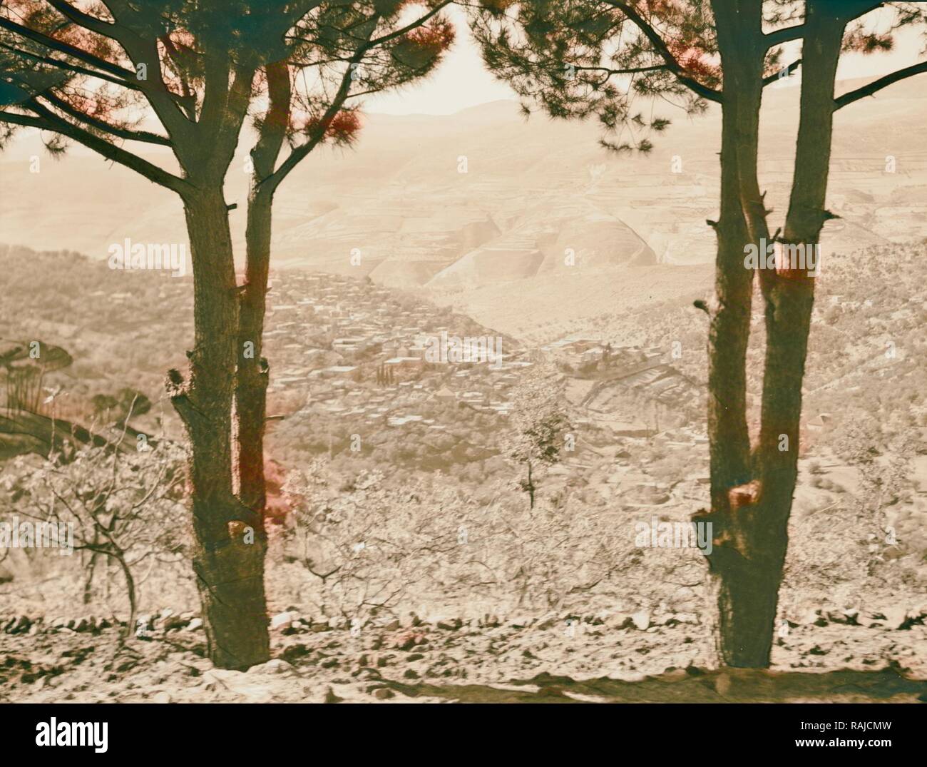 Village of Hasbaya, Habaga (above?) foot of Mt. Hermon. 1925, Lebanon ...