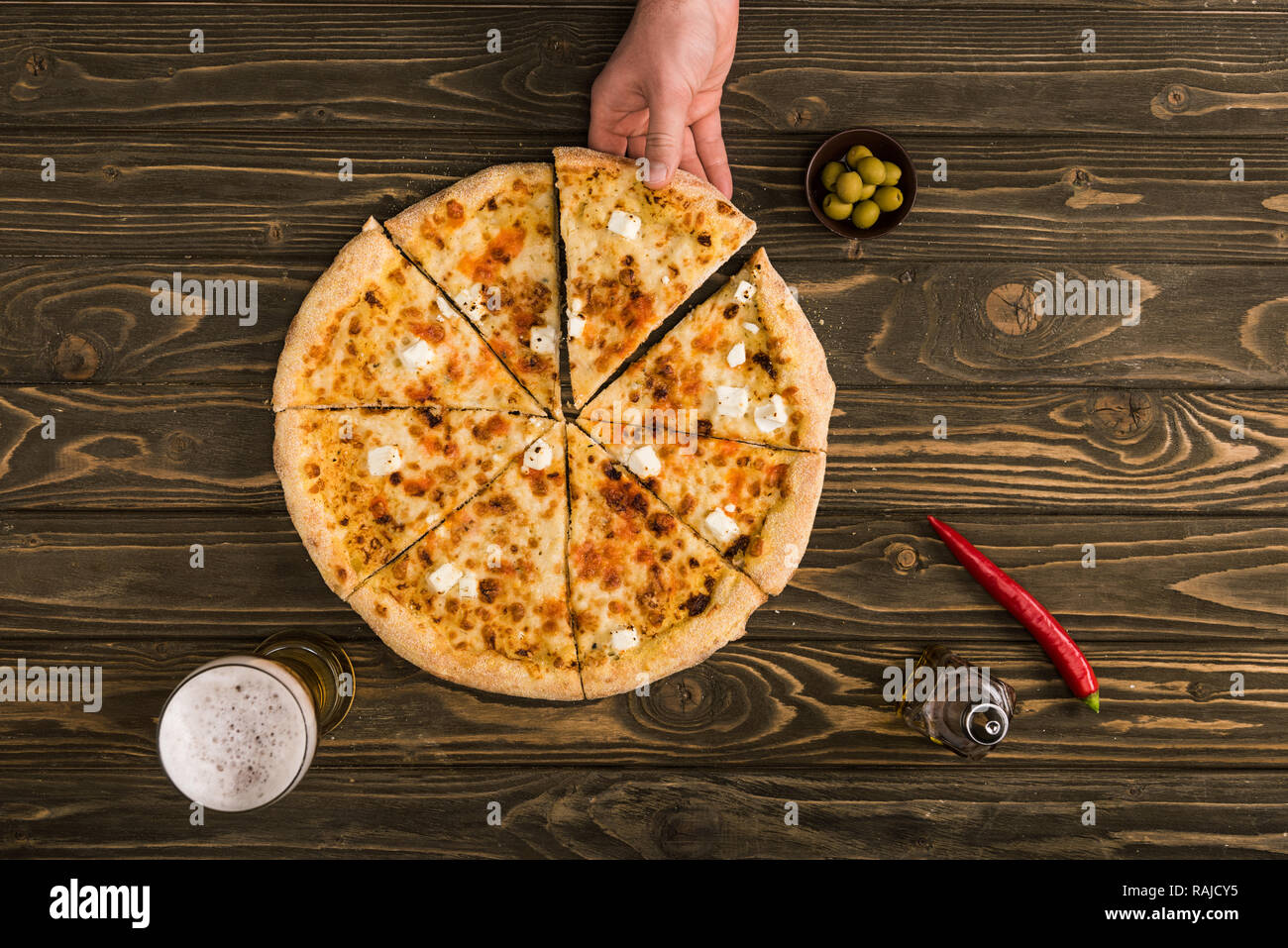 Man eating cheese hi-res stock photography and images - Alamy
