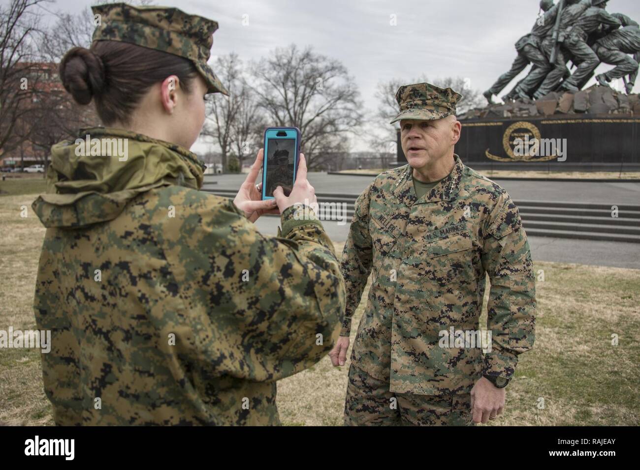 U.S. Marine Corps Cpl. Dana Beesley, combat correspondent with the ...