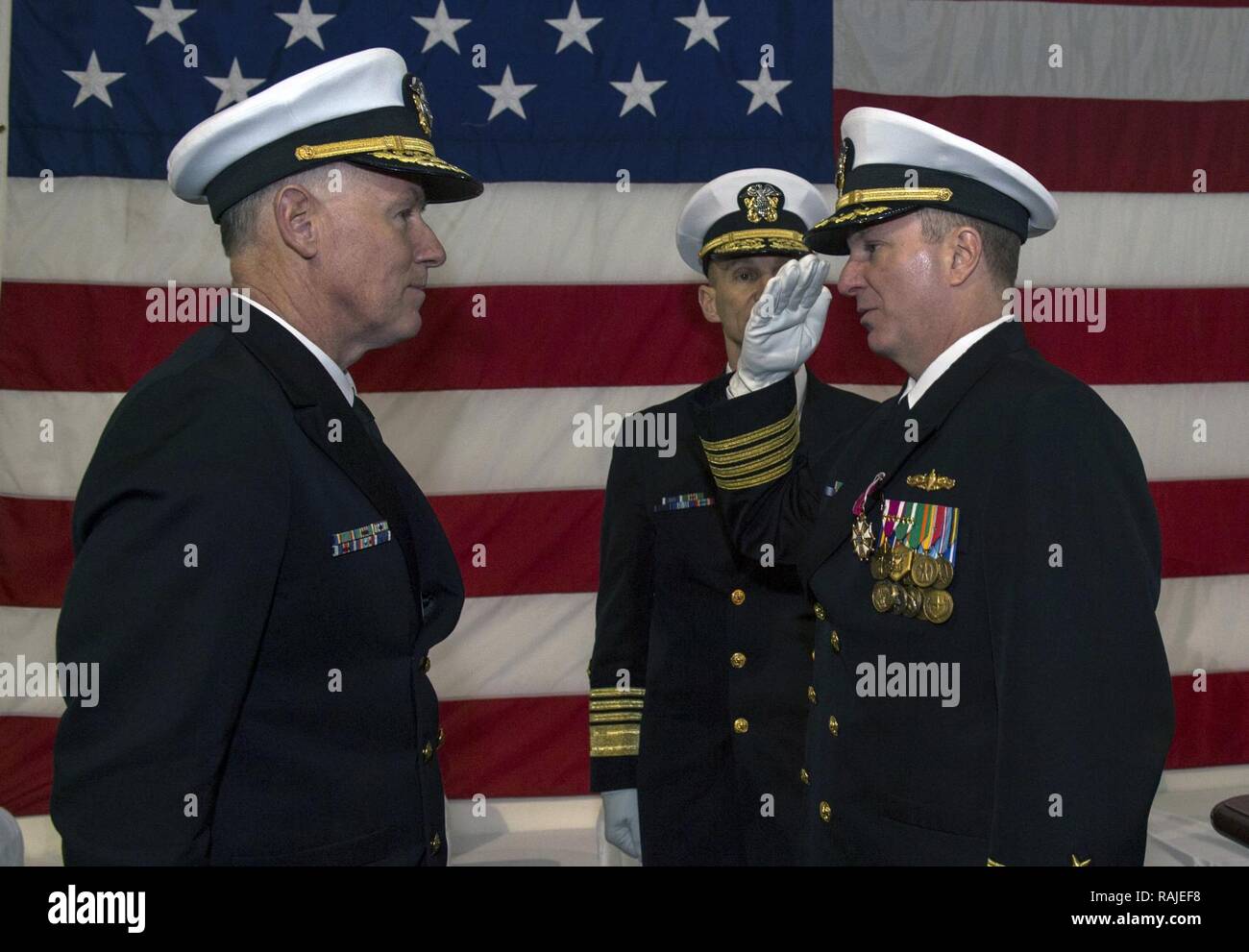 NEWPORT NEWS, Va. (Feb. 3, 2017) Capt. Todd A. Beltz, commanding ...