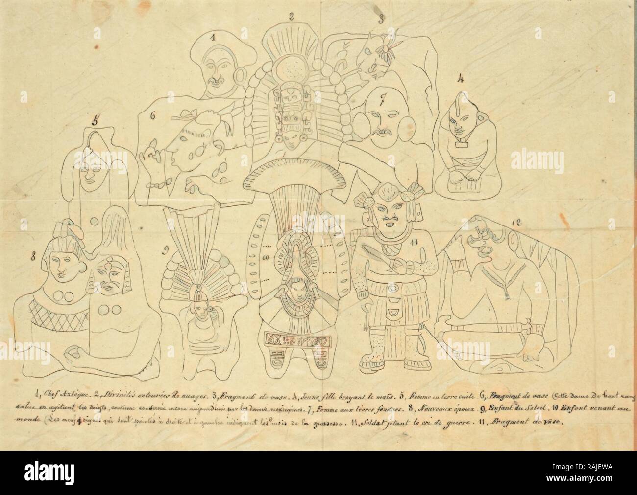 1865, Mexique, 1865, Mexique, 1865, Falconnet, Louis, 1864-ca. 1867, by ...