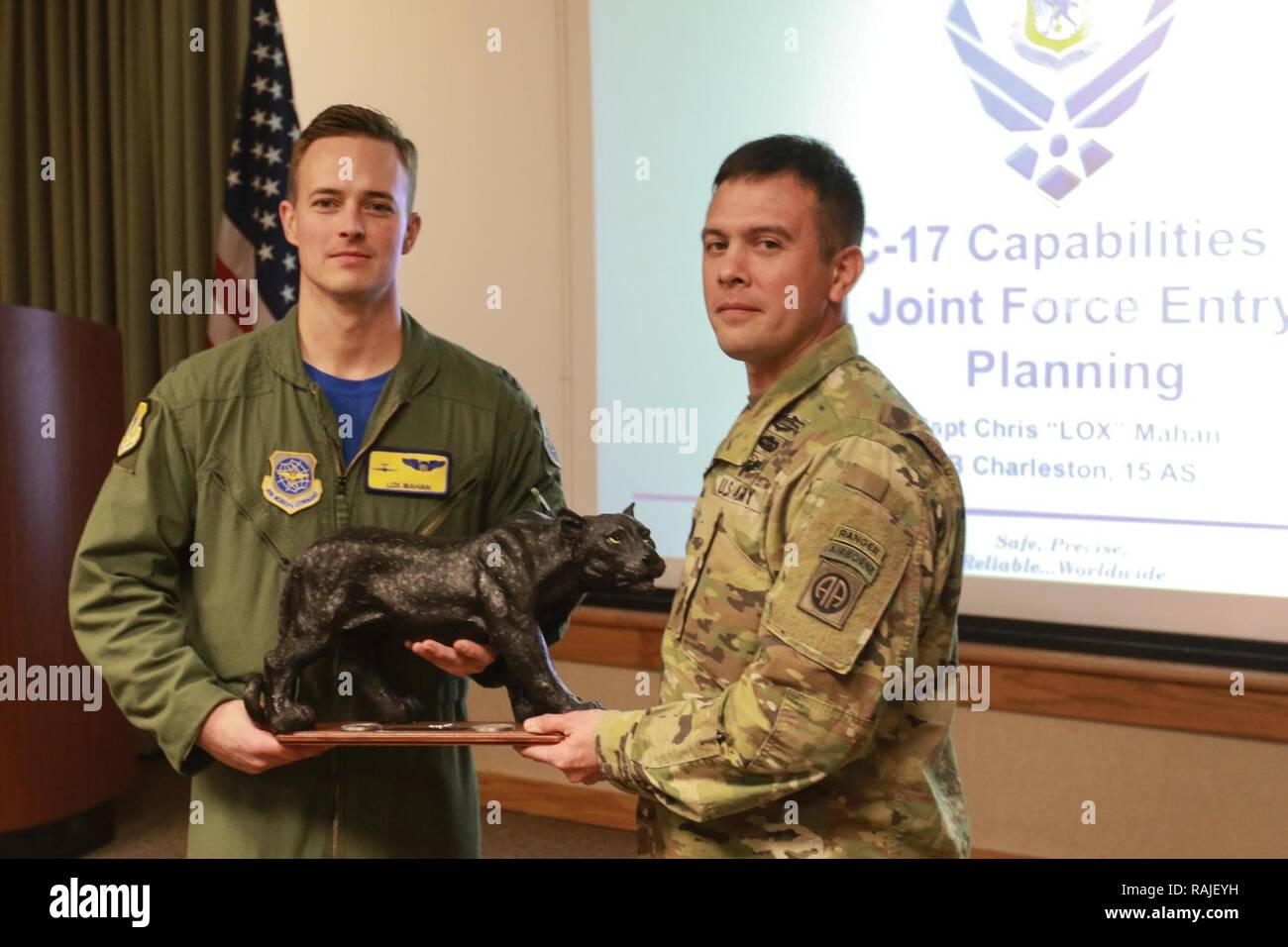 Lt. Col. Marcus Wright, commander of 1st Battalion, 505th Parachute ...