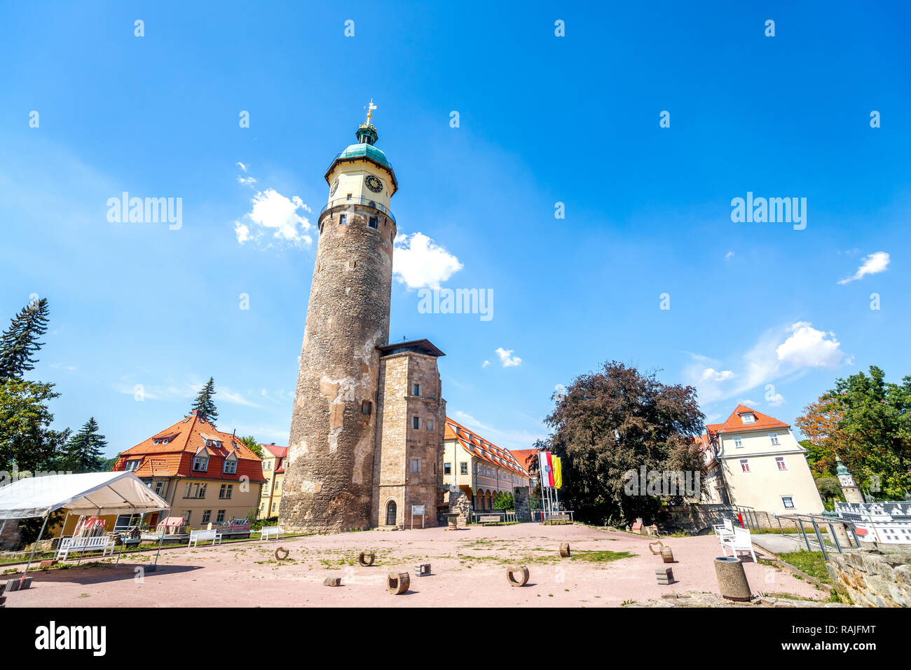 Ruine Neideck, Arnstadt, Germany Stock Photo - Alamy