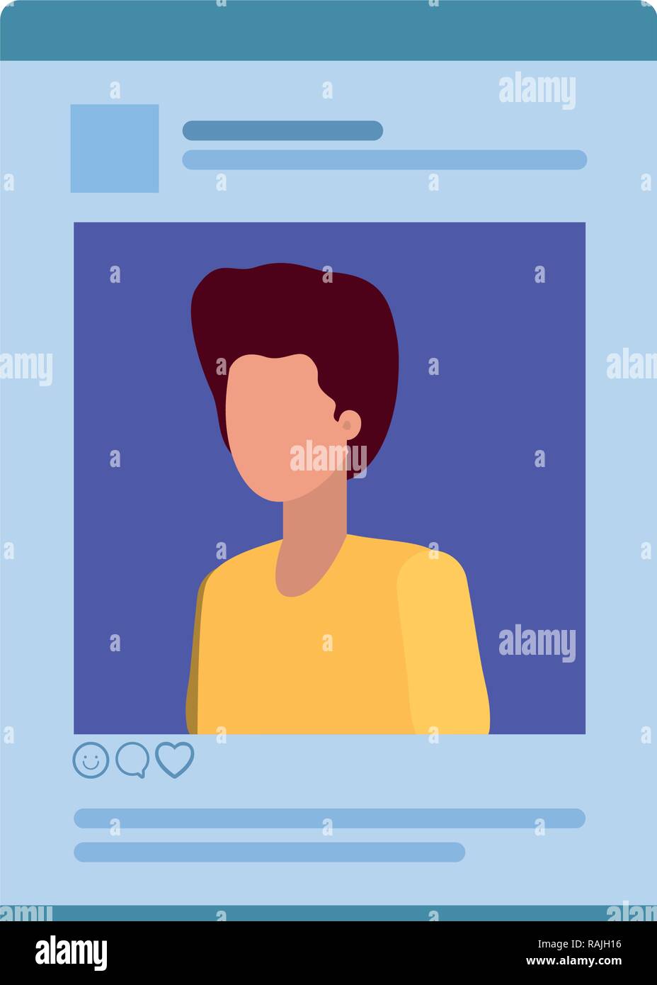 Professional using computer outdoor Stock Vector Images - Alamy