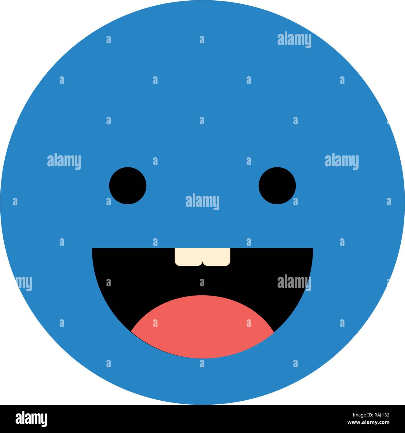 happy face isolated icon Stock Vector Image & Art - Alamy