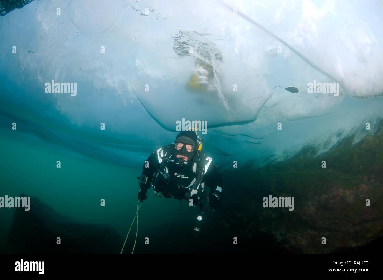 Scuba diving in baikal hi-res stock photography and images - Alamy