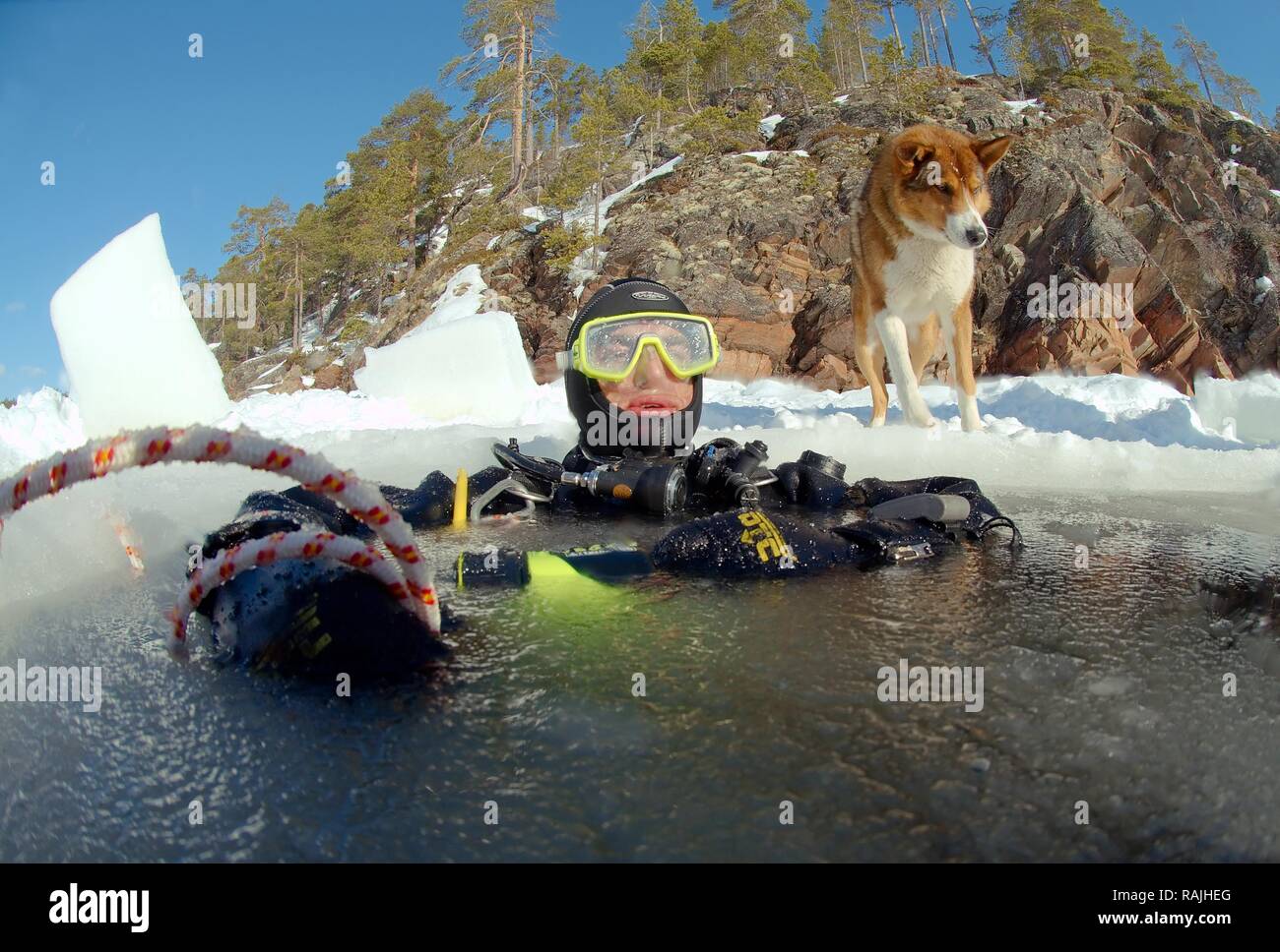 Russian diving suit hi-res stock photography and images - Alamy