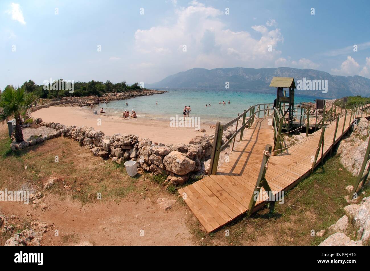 Cleopatra beach, Cleopatra island, Aegean Sea, Turkey Stock Photo - Alamy