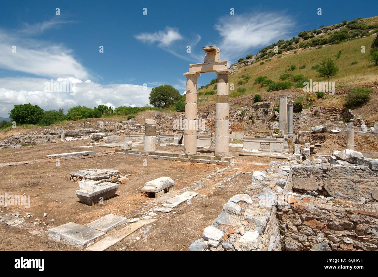 Antique city of Ephesus, Efes, Turkey, Western Asia Stock Photo - Alamy