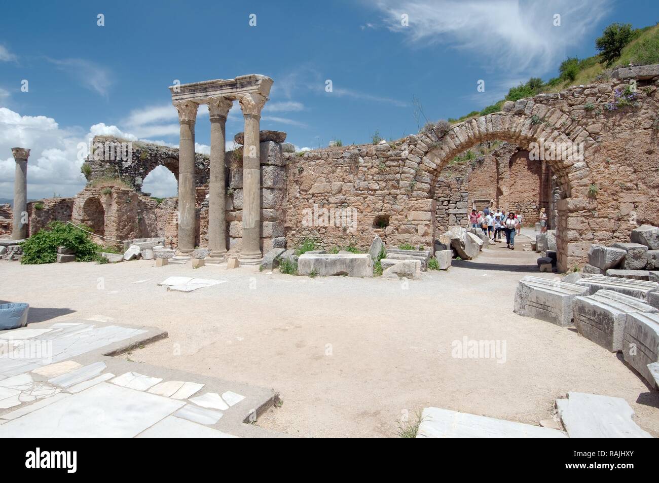Antique city of Ephesus, Efes, Turkey, Western Asia Stock Photo - Alamy