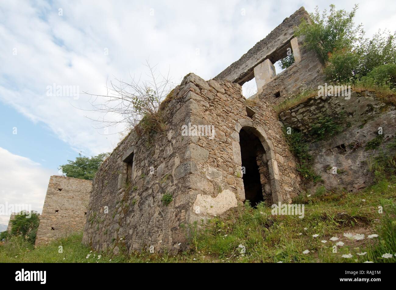 Greek ghost city of Levissi, Karmylassos, Kayakoey, Turkey Stock Photo ...
