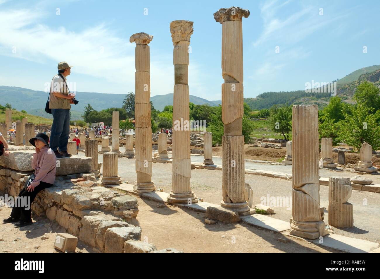 Antique city of Ephesus, Efes, Turkey, Western Asia Stock Photo - Alamy