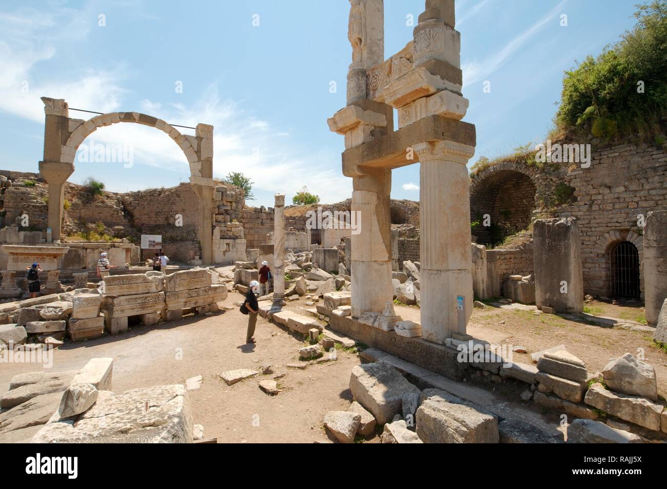 Antique city of Ephesus, Efes, Turkey, Western Asia Stock Photo - Alamy