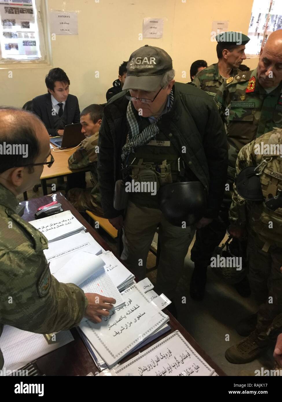 Special inspector general for afghanistan reconstruction hi-res stock ...