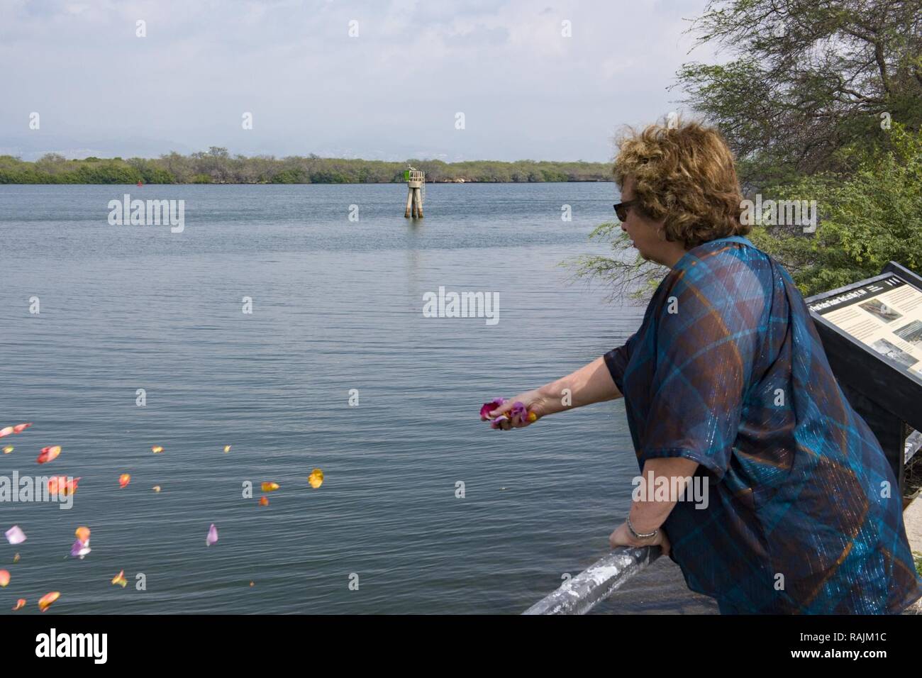 WEST LOCH, Hawaii (Feb. 3, 2017) Carol J. Gleason, a sister of the late ...