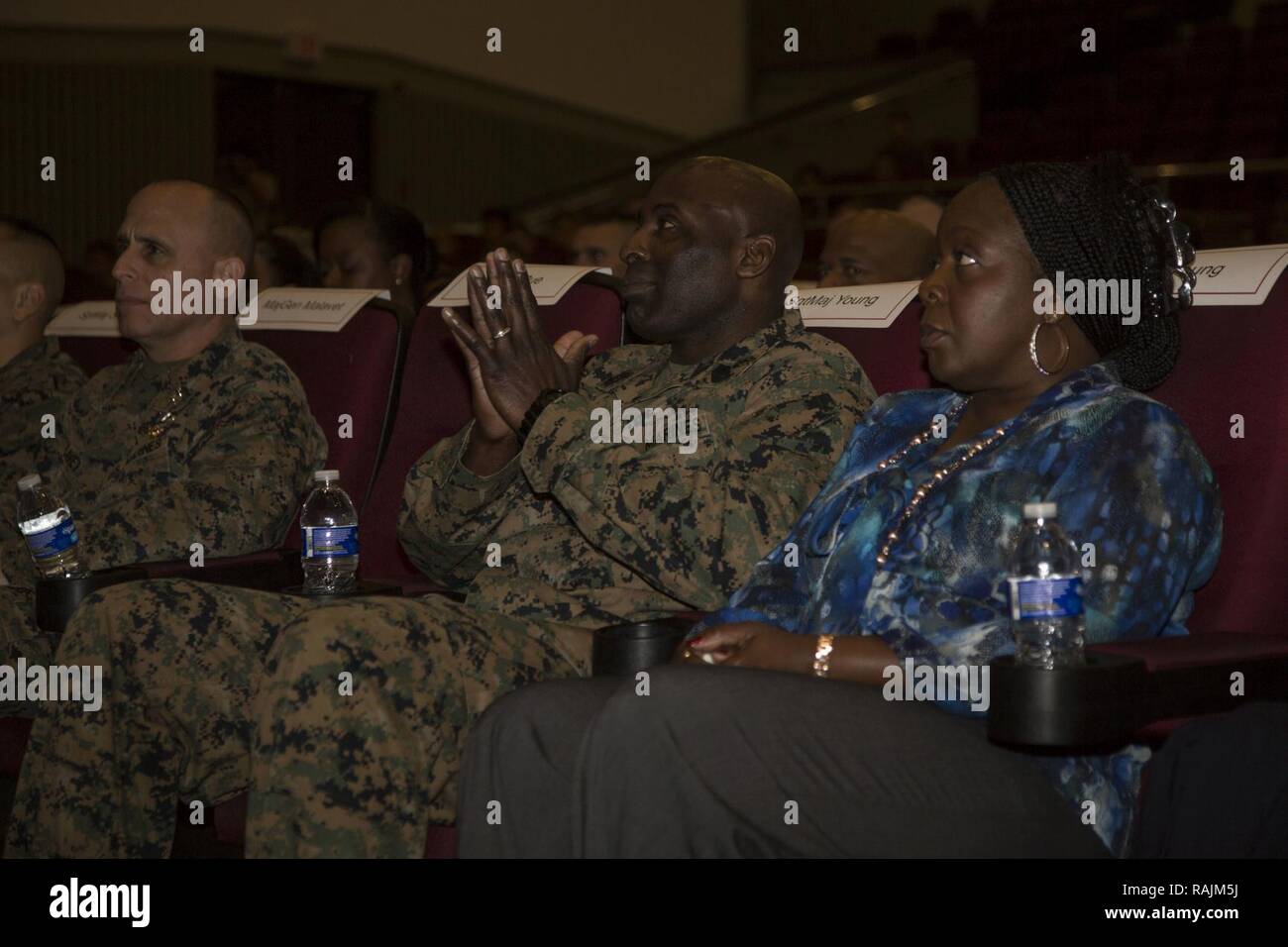 U.S. Marine Corps Sgt. Maj. Jeffrey Young, Camp Sergeant Major of ...
