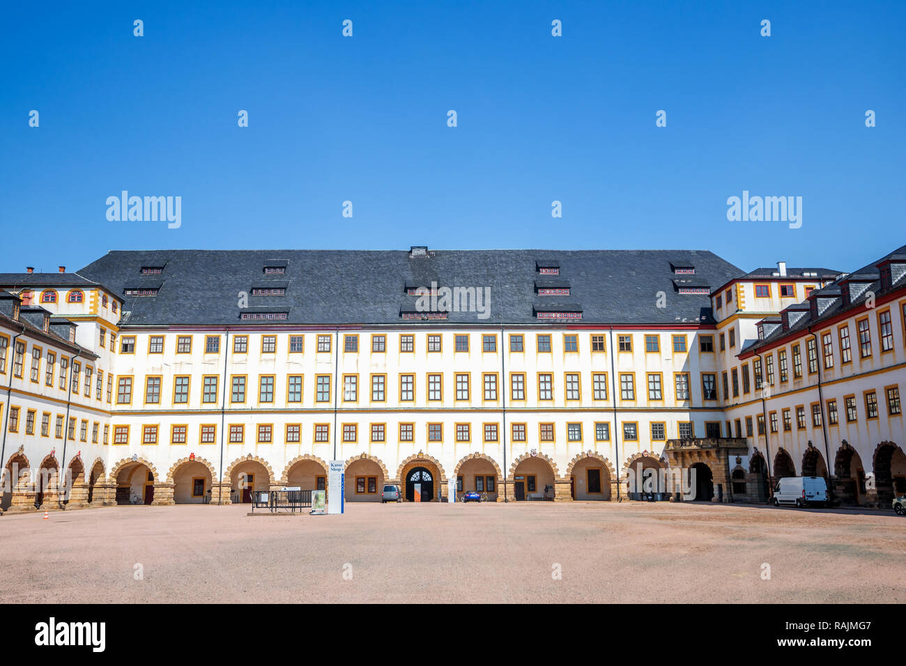 Castle Friedenstein, Gotha, Germany Stock Photo - Alamy