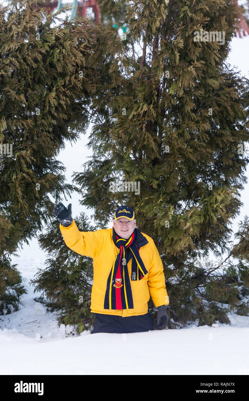 Deep snow drift usa hi-res stock photography and images - Alamy