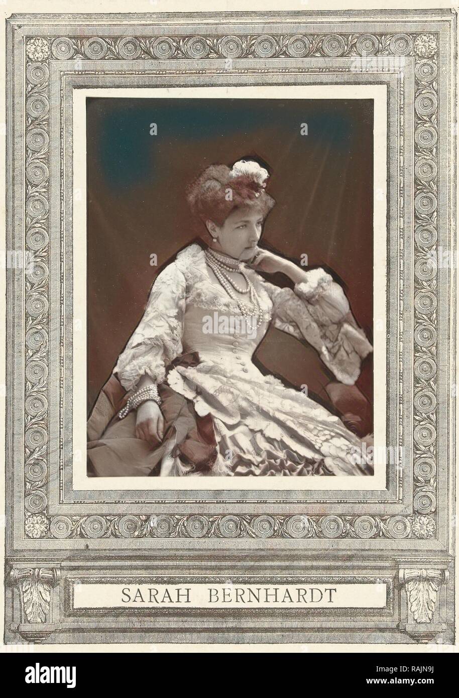 Portrait of Sarah Bernhardt, J. Tourtin, Ludovic Baschet, Goupil & Cie ...