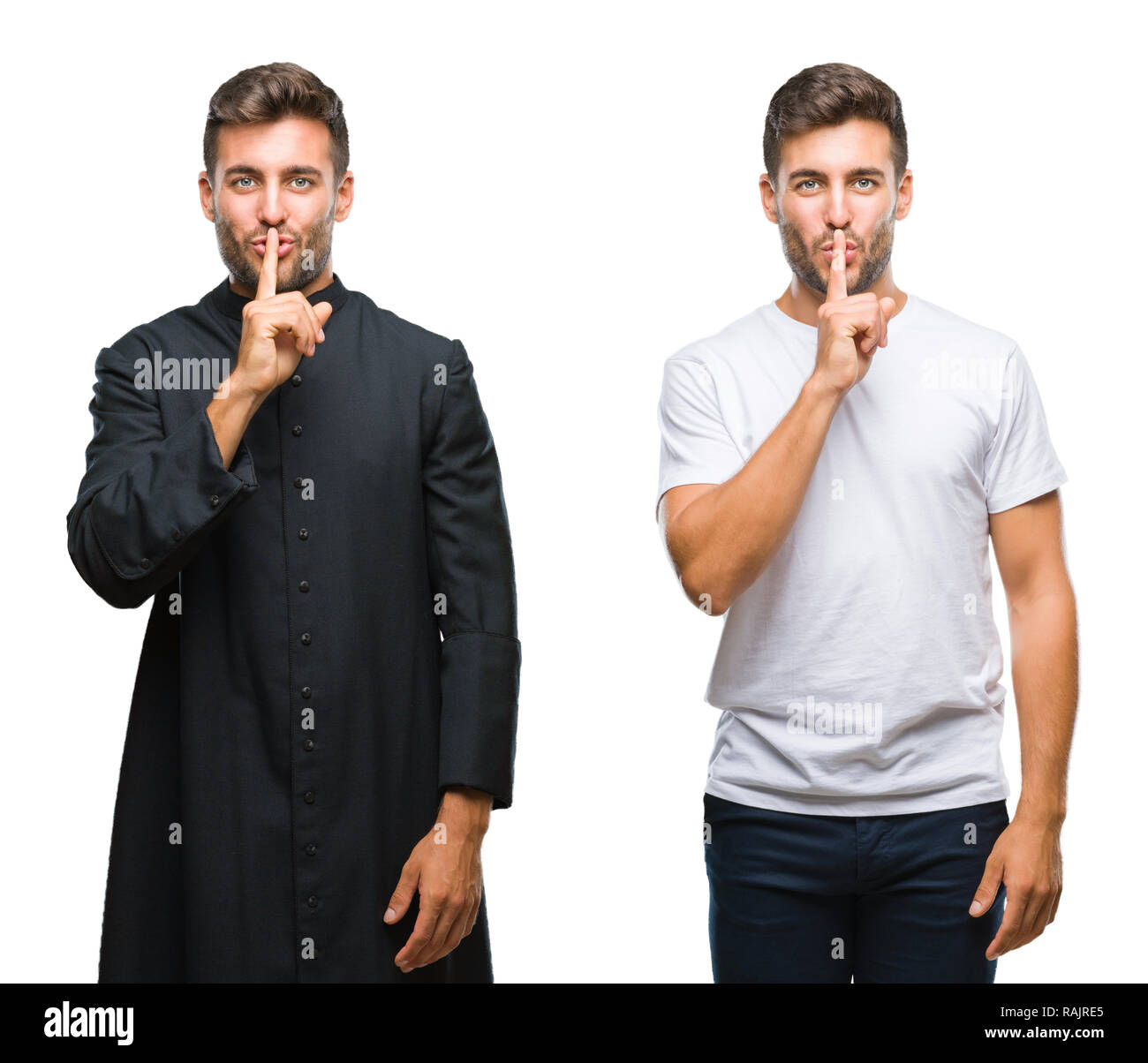 Catholic priest boy talking hi-res stock photography and images - Alamy
