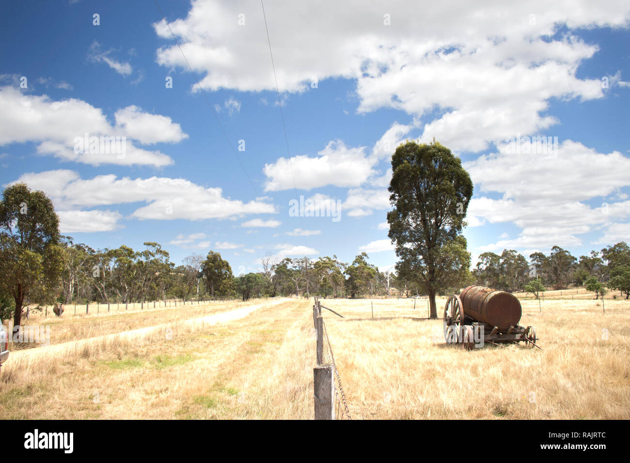 Old Farm Machinery in Rural Victoria, Australia Stock Photo - Alamy