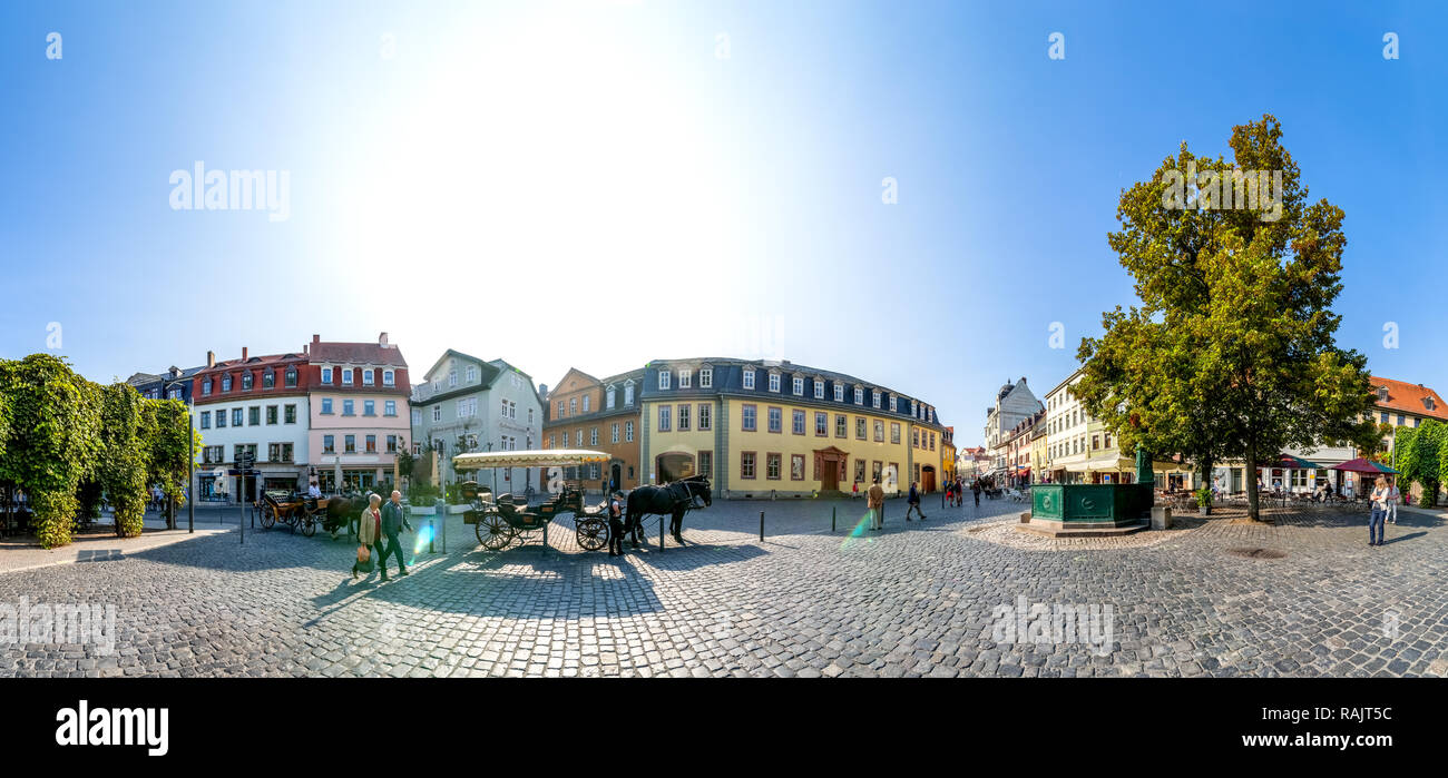 Goethe House, Weimar, GErmany Stock Photo - Alamy
