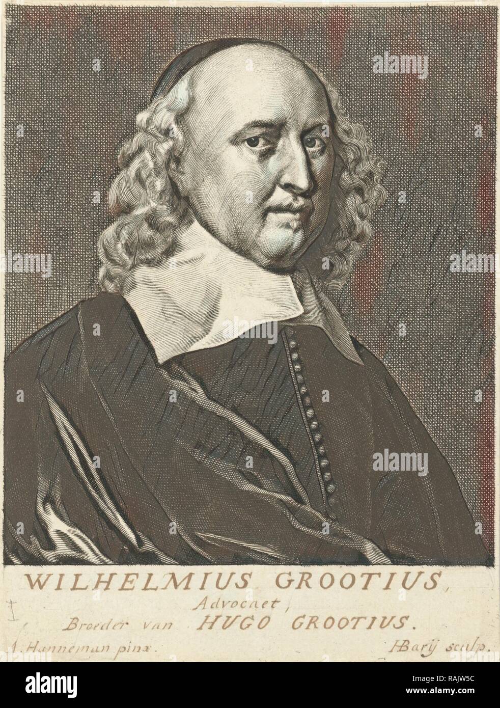 Portrait of Willem de Groot, Hendrik Bary, Adriaen Hanneman, 1657-1707 ...