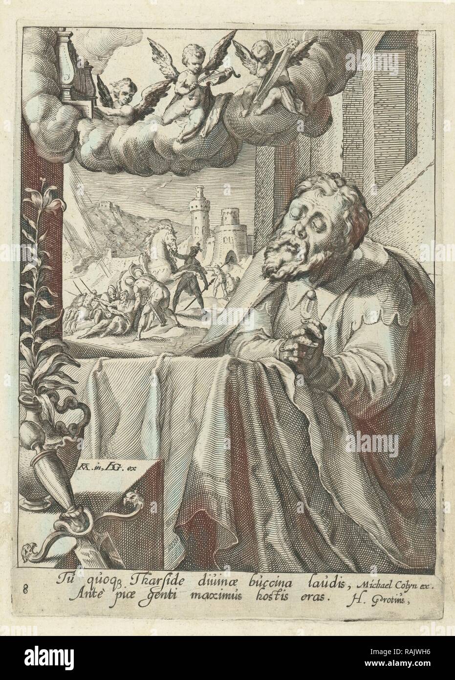 Paul as repentant sinner, Hugo de Groot, Michael Colyn, 1595 - 1596 ...