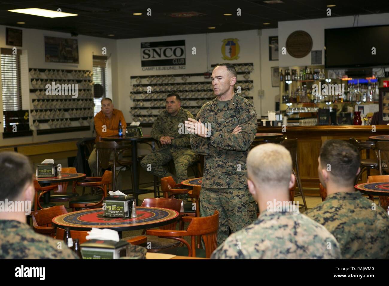 U.S. Marine Corps Maj. Gen. John K. Love, commanding general, 2d Marine ...