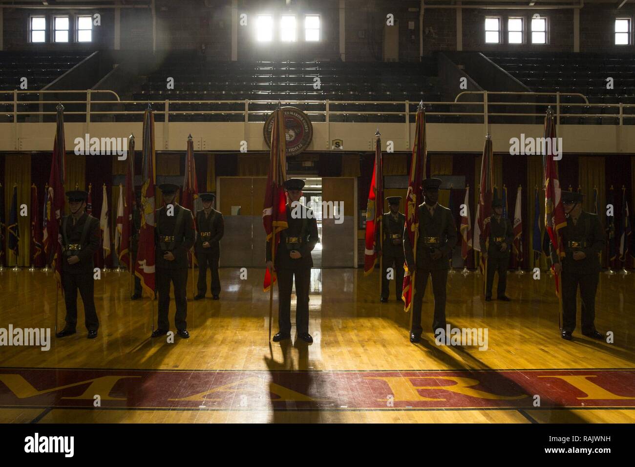 Battle colors rededication ceremony hi-res stock photography and images ...