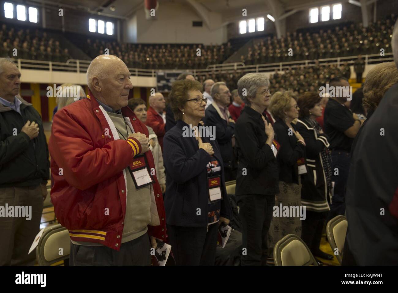Battle colors rededication ceremony hi-res stock photography and images ...