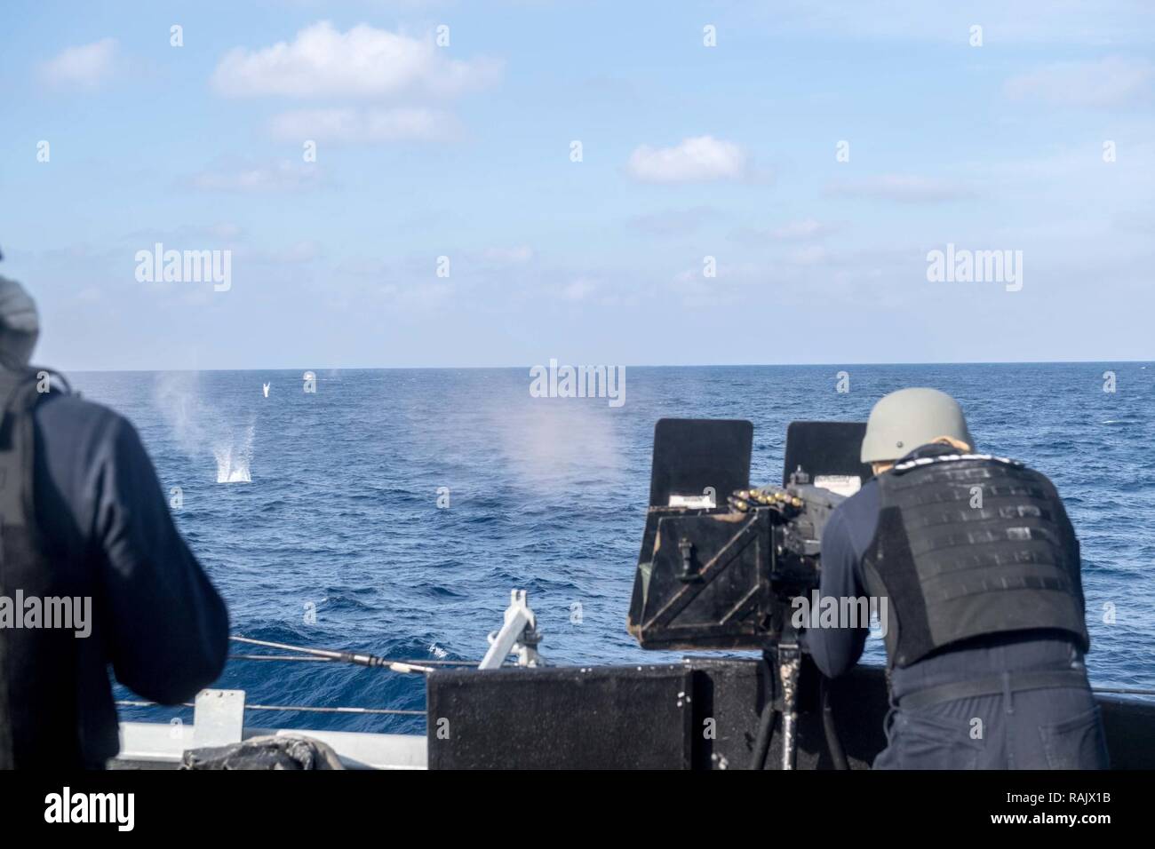 MEDITERRANEAN SEA (Feb. 9, 2017) - Fire Controlman 3rd Class Tyler ...