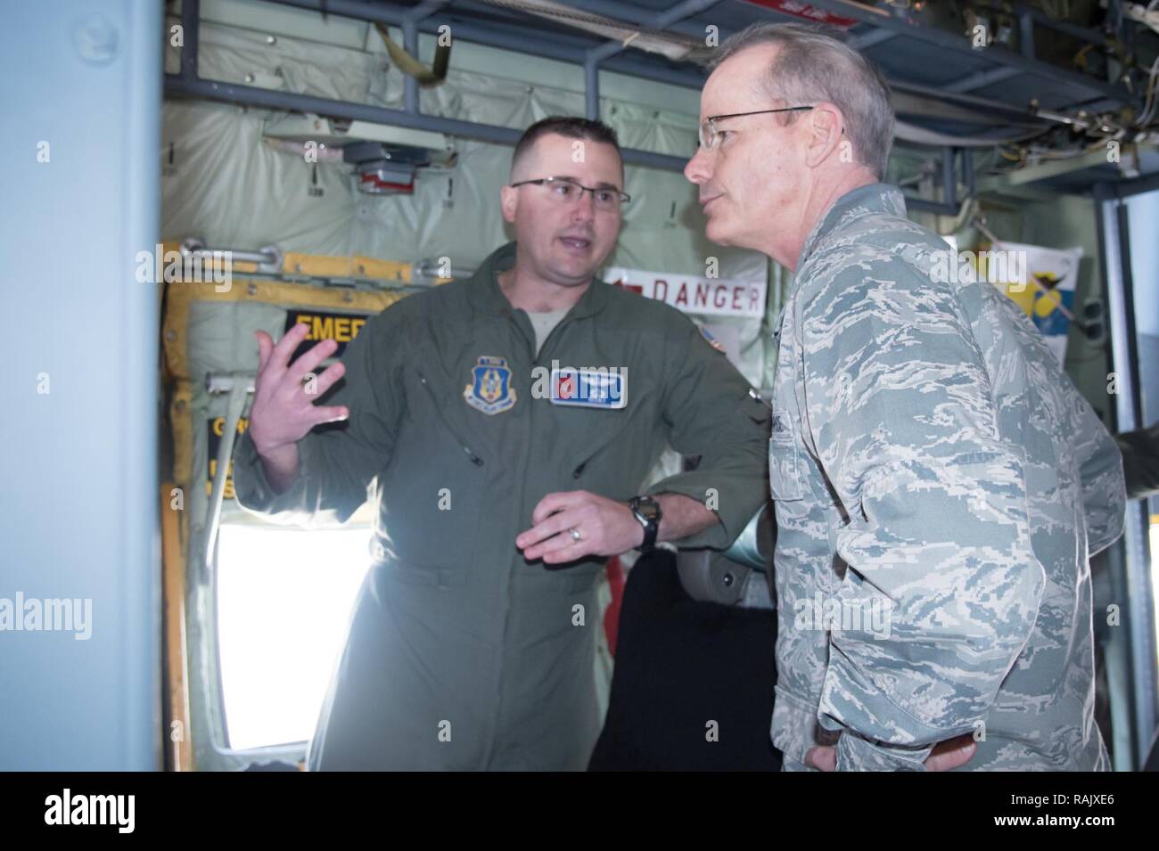 Maj. Douglas Gautrau, 53rd Weather Reconnaissance Squadron aerial ...