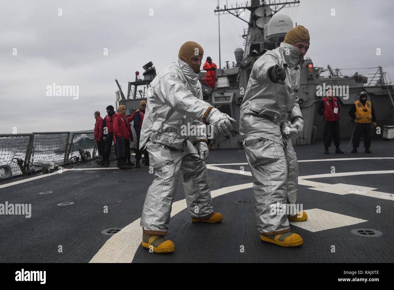- BLACK SEA (Feb. 9, 2017) Damage Controlman 3rd Class Adam Wentworth ...