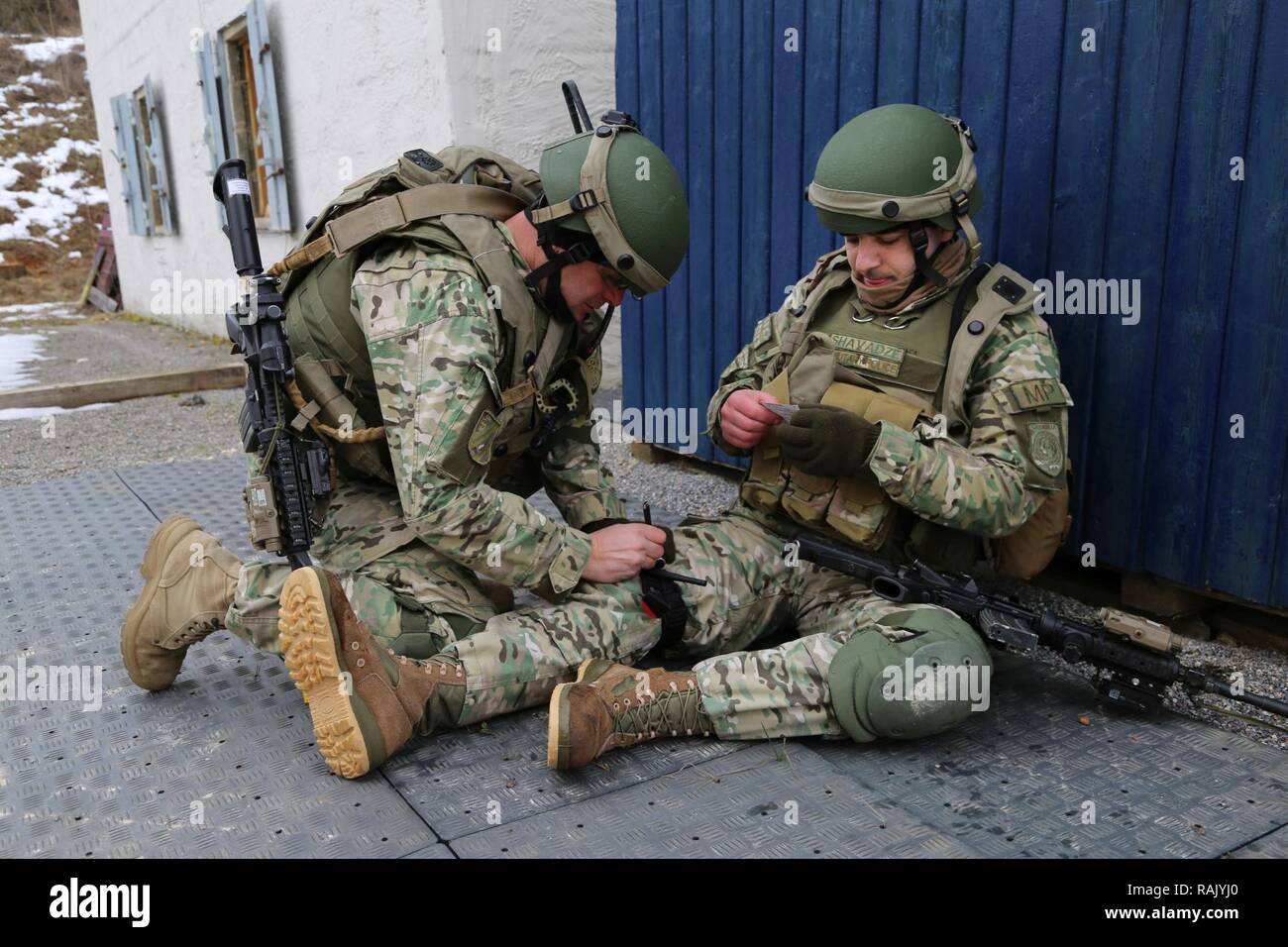 23rd georgian infantry battalion hi-res stock photography and images ...