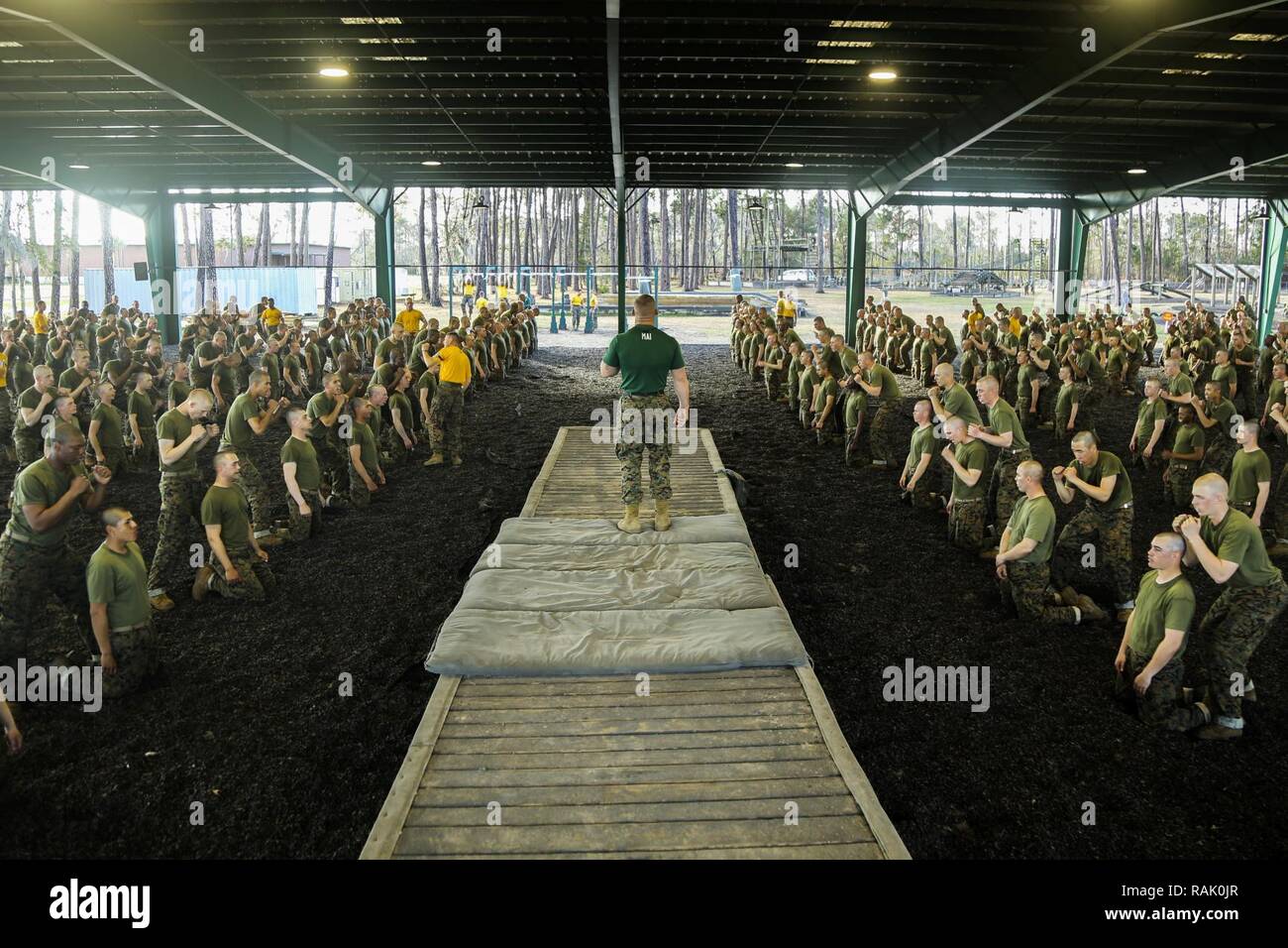 U.S. Marine Corps Sgt. Gabriel Adkins, a Marine Corps Martial Arts ...