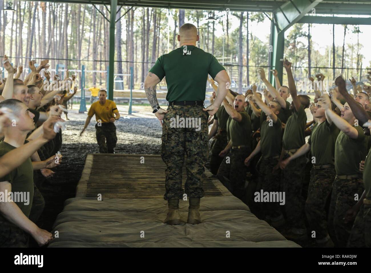 U.S. Marine Corps Sgt. Gabriel Adkins, a Marine Corps Martial Arts ...
